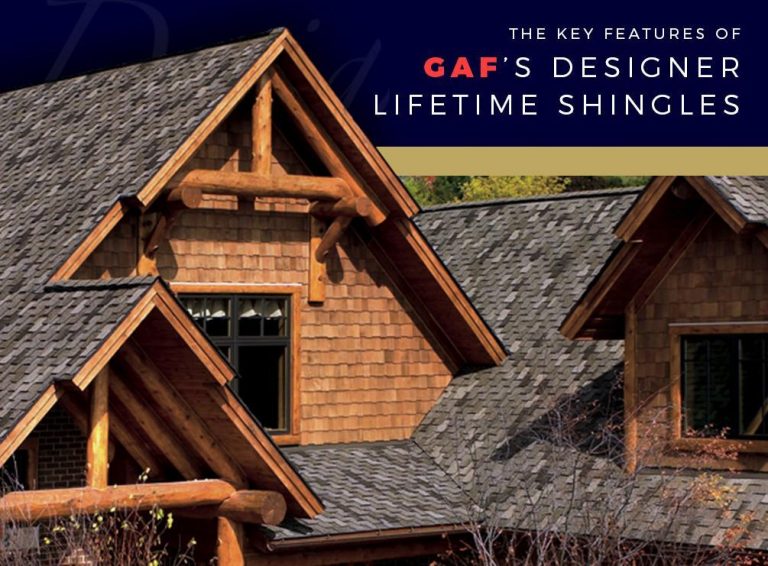 The Key Features of GAF’s Designer Lifetime Shingles